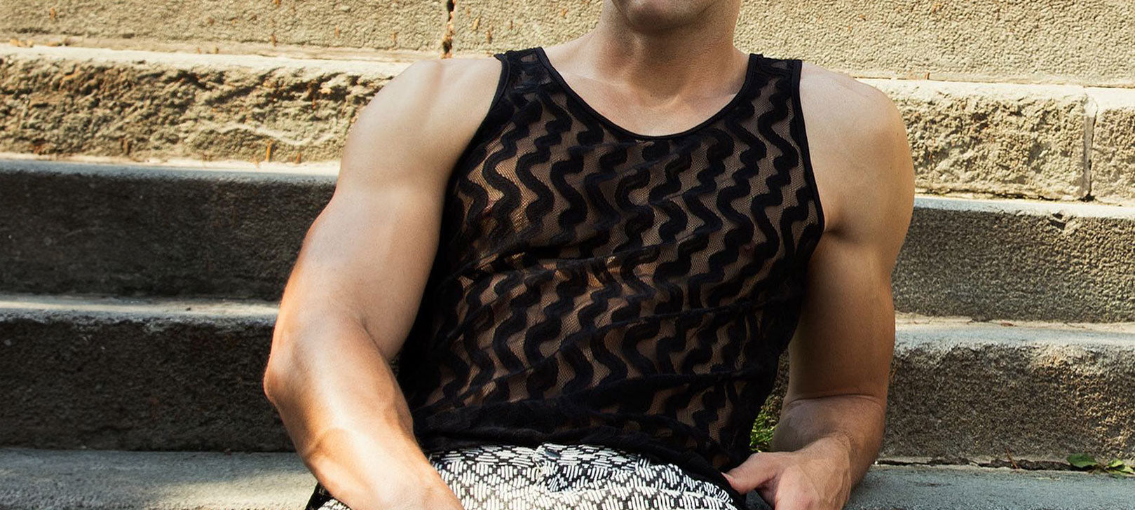 Men's Sheer and Mesh Shirts for Breathable Athletic Wear | ST33LE