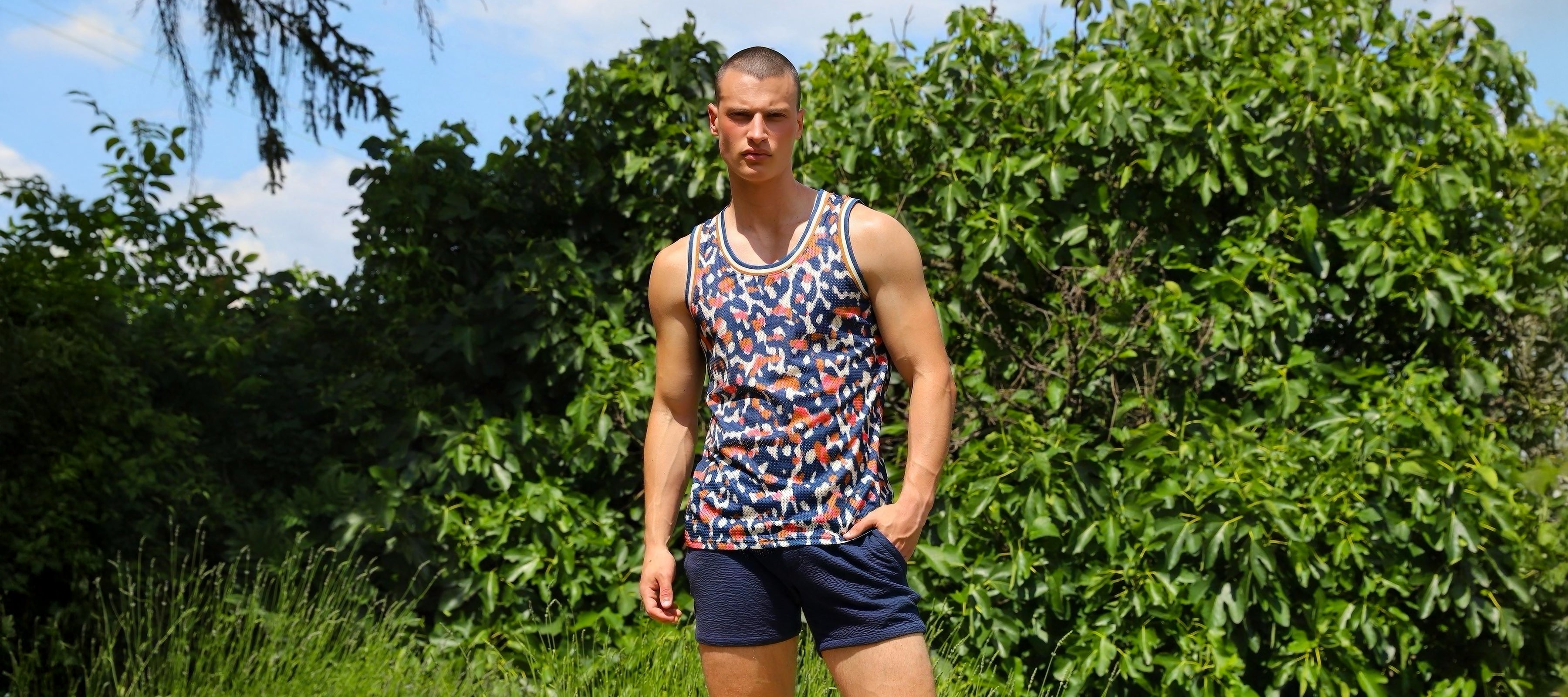 Men's Stretch-Knit Tank Tops - ST33LE