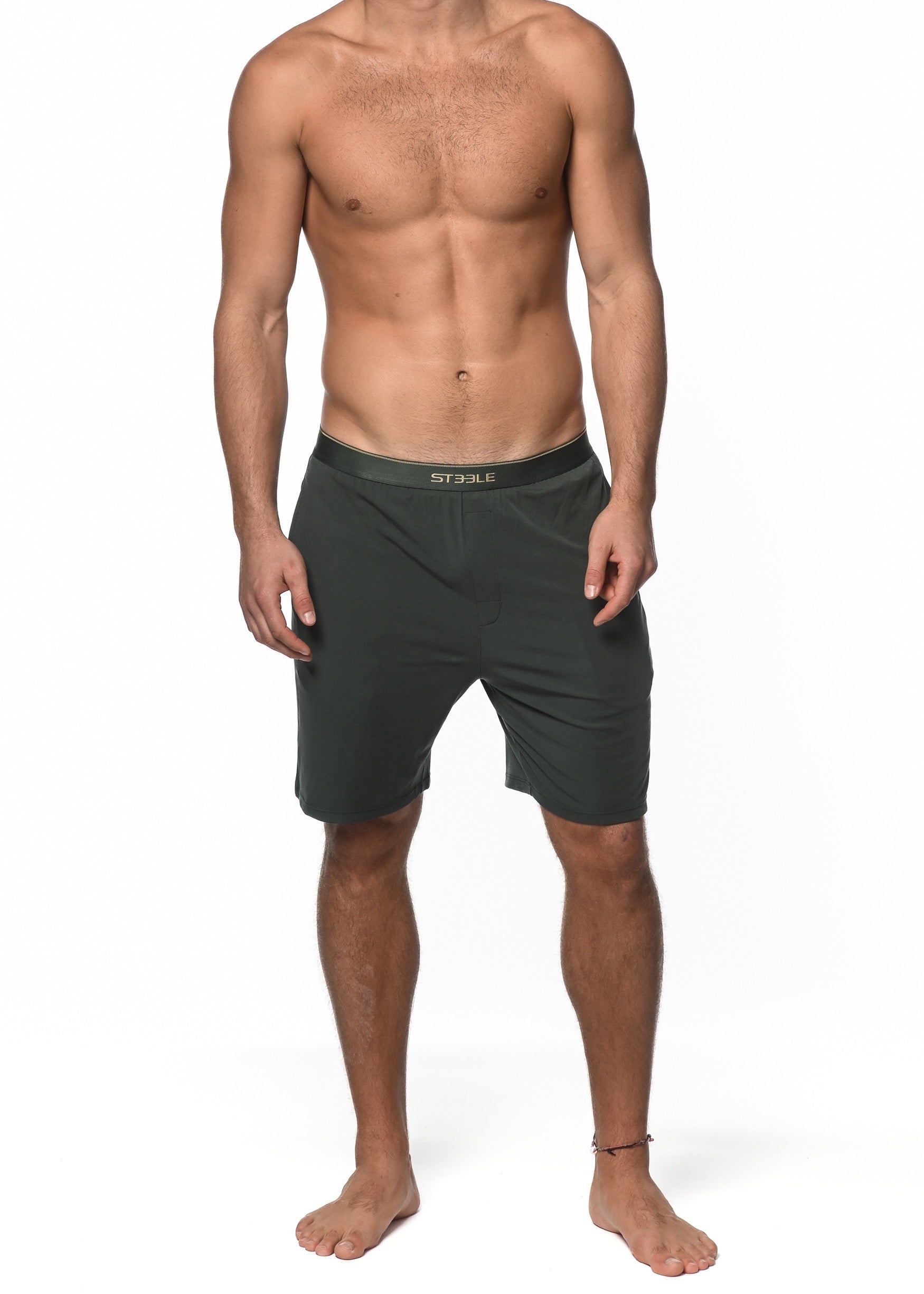 FOREST STRETCH MODAL LOUNGE SHORTS ST-16002