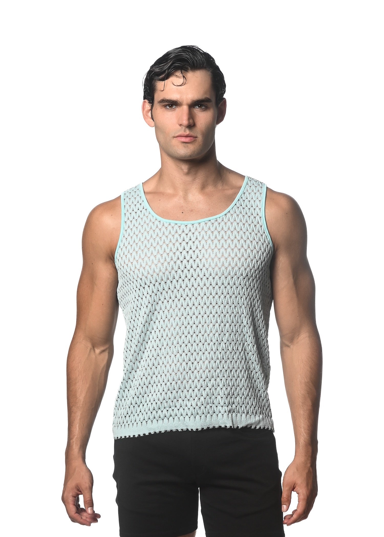 Men's Stretch-Knit Tank Tops - ST33LE